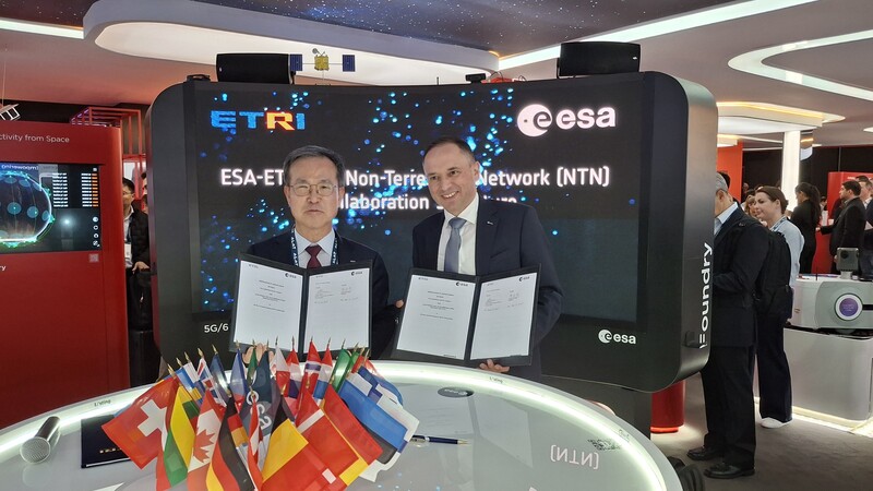 ETRI-ESA, 6G NTN 기술 협력 강화…국제 표준화 본격화